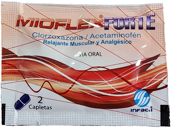 Mioflex Forte 500mg x 1 Sobre/2 Caps | Disfarmell