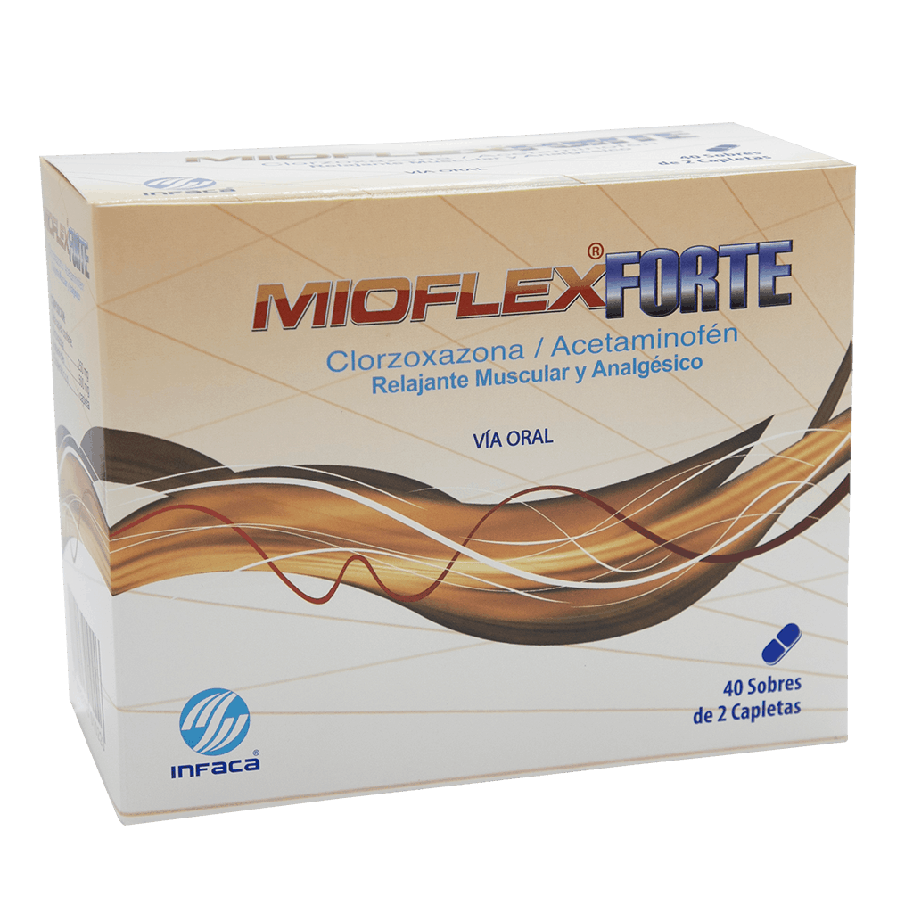 Mioflex Forte 500mg x 80 Caps | Disfarmell