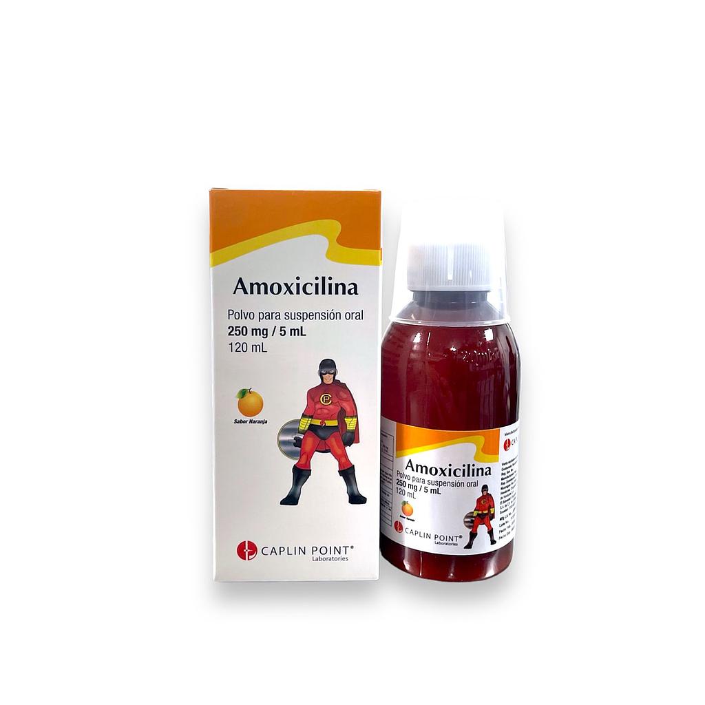 Amoxicilina Caplin Point Susp 250mg/5ml x 120ml | Disfarmell Amoxicilina Caplin Point Susp 250mg/5ml x 120ml | Disfarmell